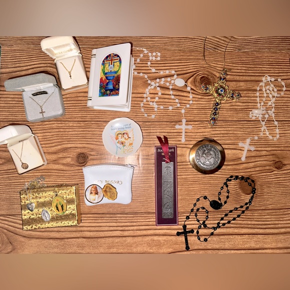 Jewelry | 15 Piece Religious Items Set Read Description | Poshmark